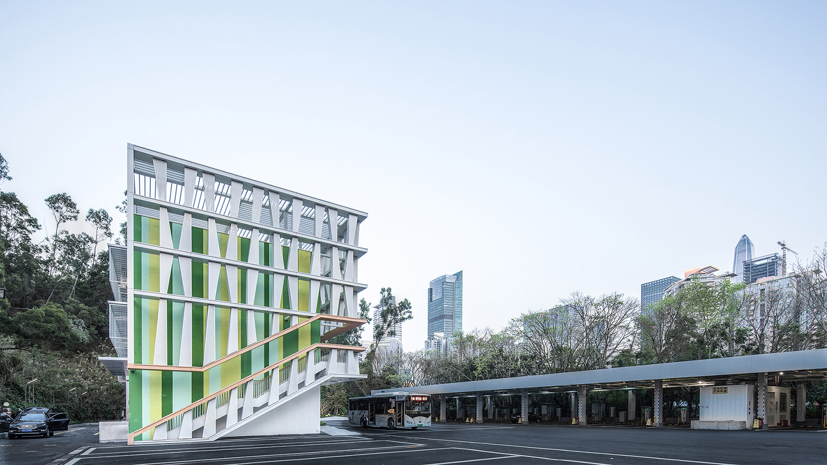 The Renovation of Lianhua Mountain Bus Terminal, China by Mozhao Studio ...