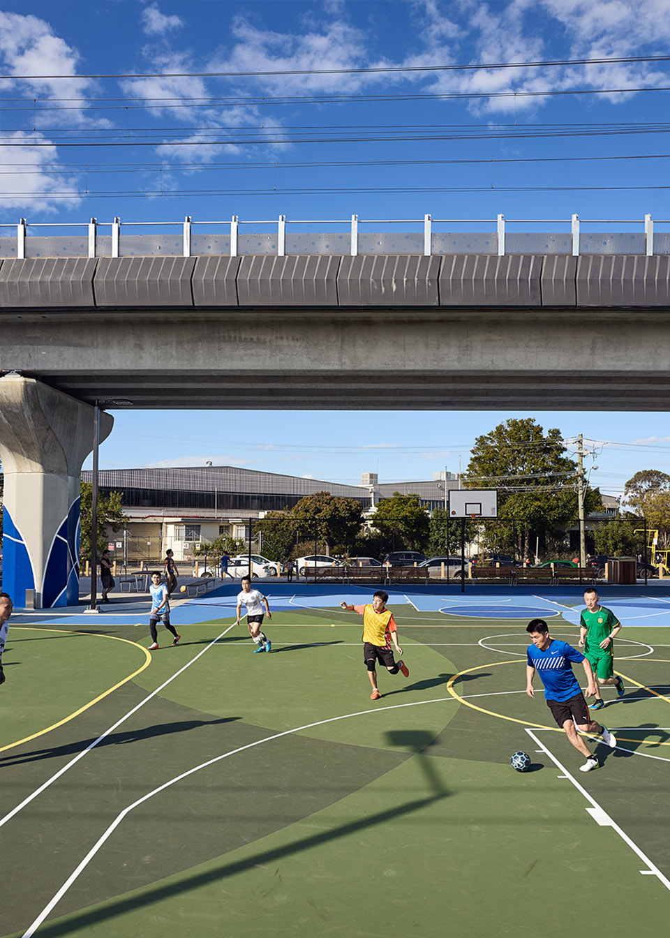 SKY-RAIL COMMUNITY NODES by March Studio - 谷德设计网