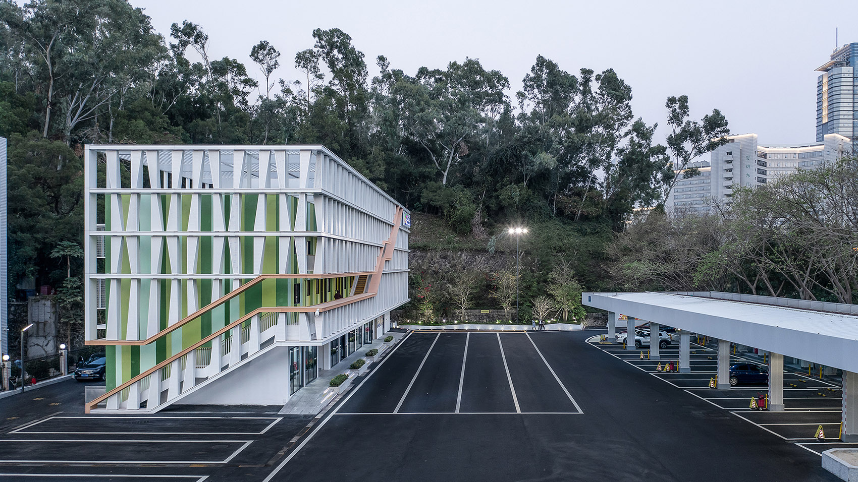 The Renovation of Lianhua Mountain Bus Terminal, China by Mozhao Studio ...