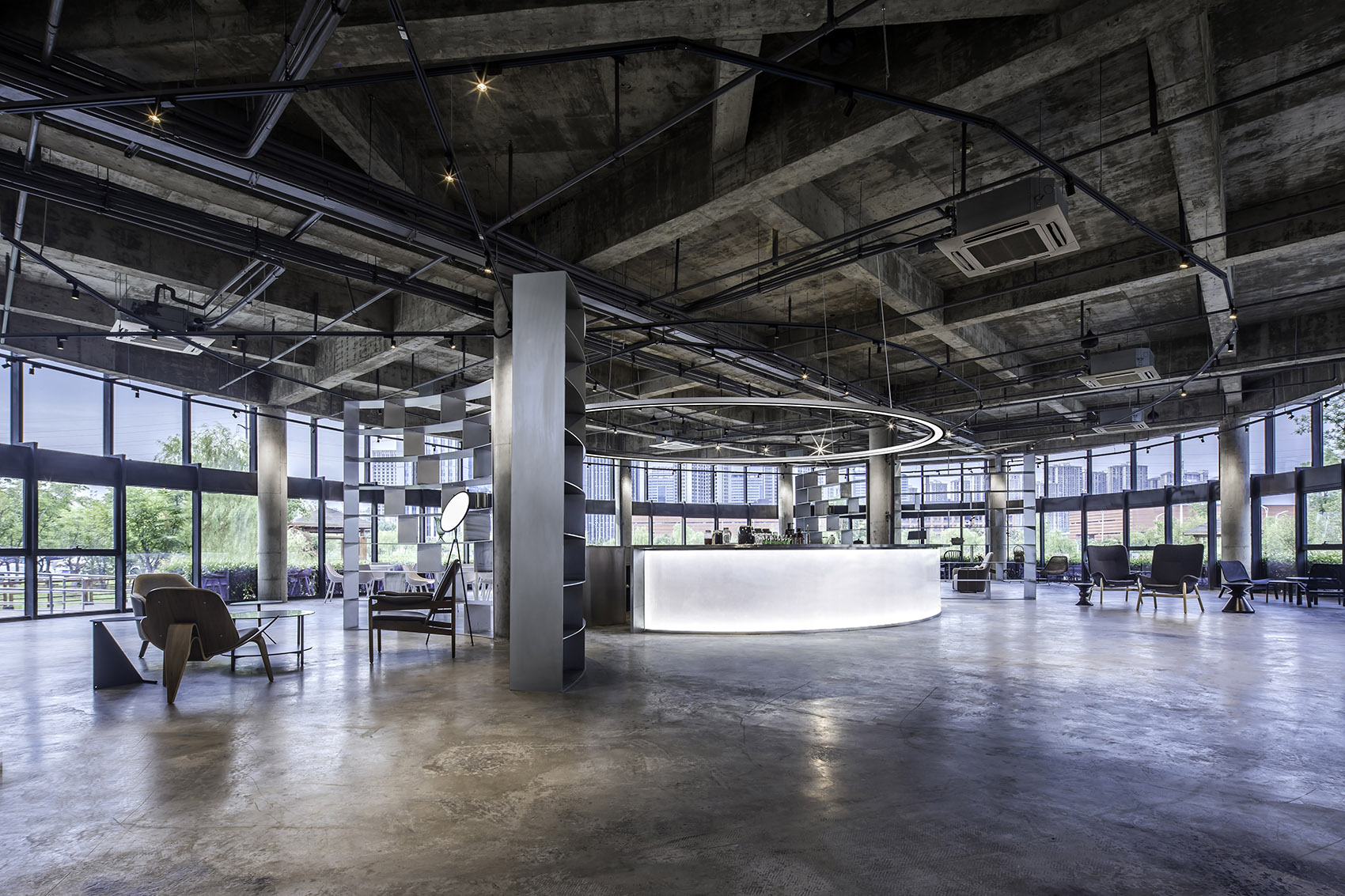 Beehive Urban Reception Room, China by U.N.I.D - 谷德设计网