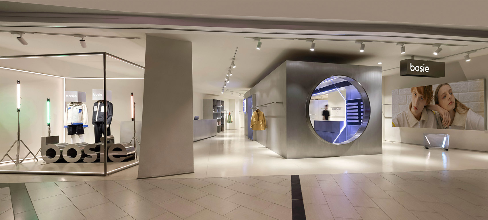 bosie fashion store, China by Xuesong Ma - 谷德设计网