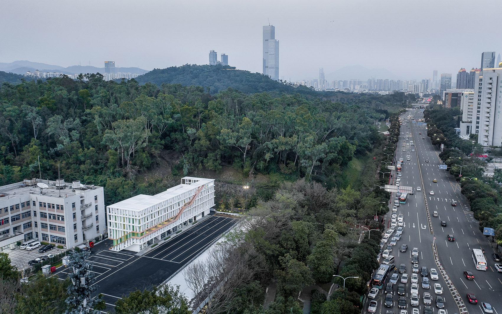 The Renovation of Lianhua Mountain Bus Terminal, China by Mozhao Studio ...