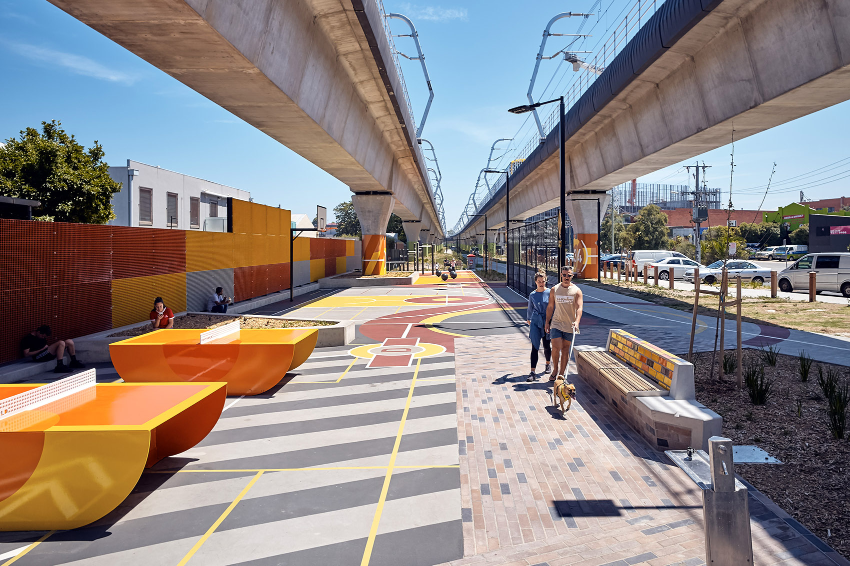 SKY-RAIL COMMUNITY NODES by March Studio - 谷德设计网