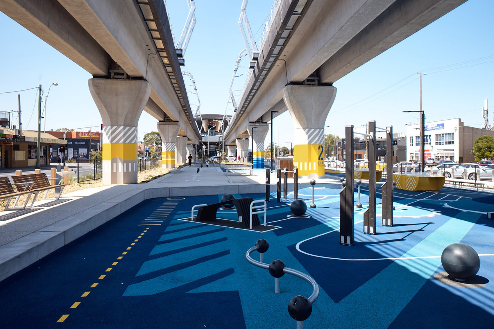 SKY-RAIL COMMUNITY NODES by March Studio - 谷德设计网