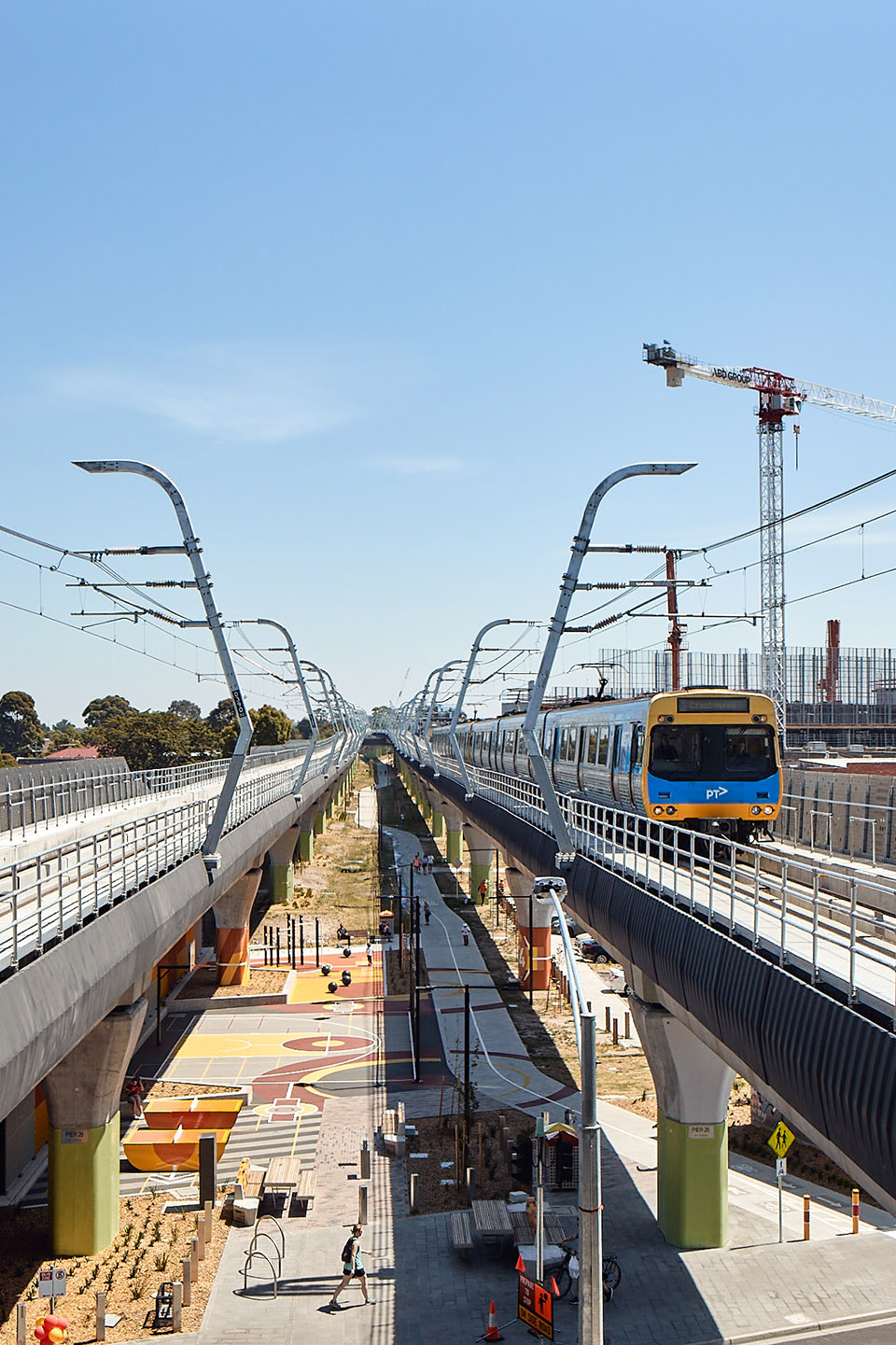 SKY-RAIL COMMUNITY NODES by March Studio - 谷德设计网