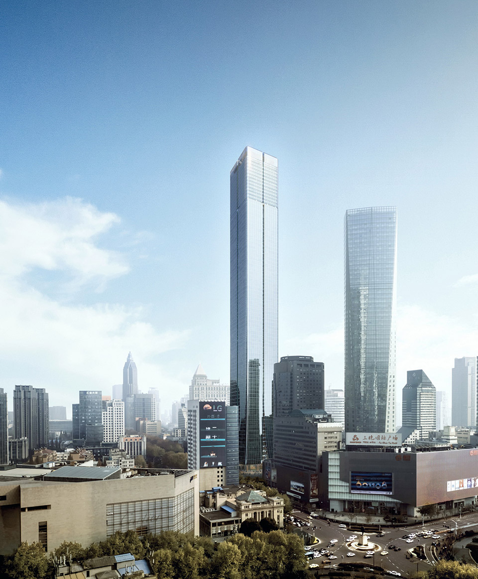 Nanjing Xin Jie Kou Suning Plaza, China by Aedas - 谷德设计网