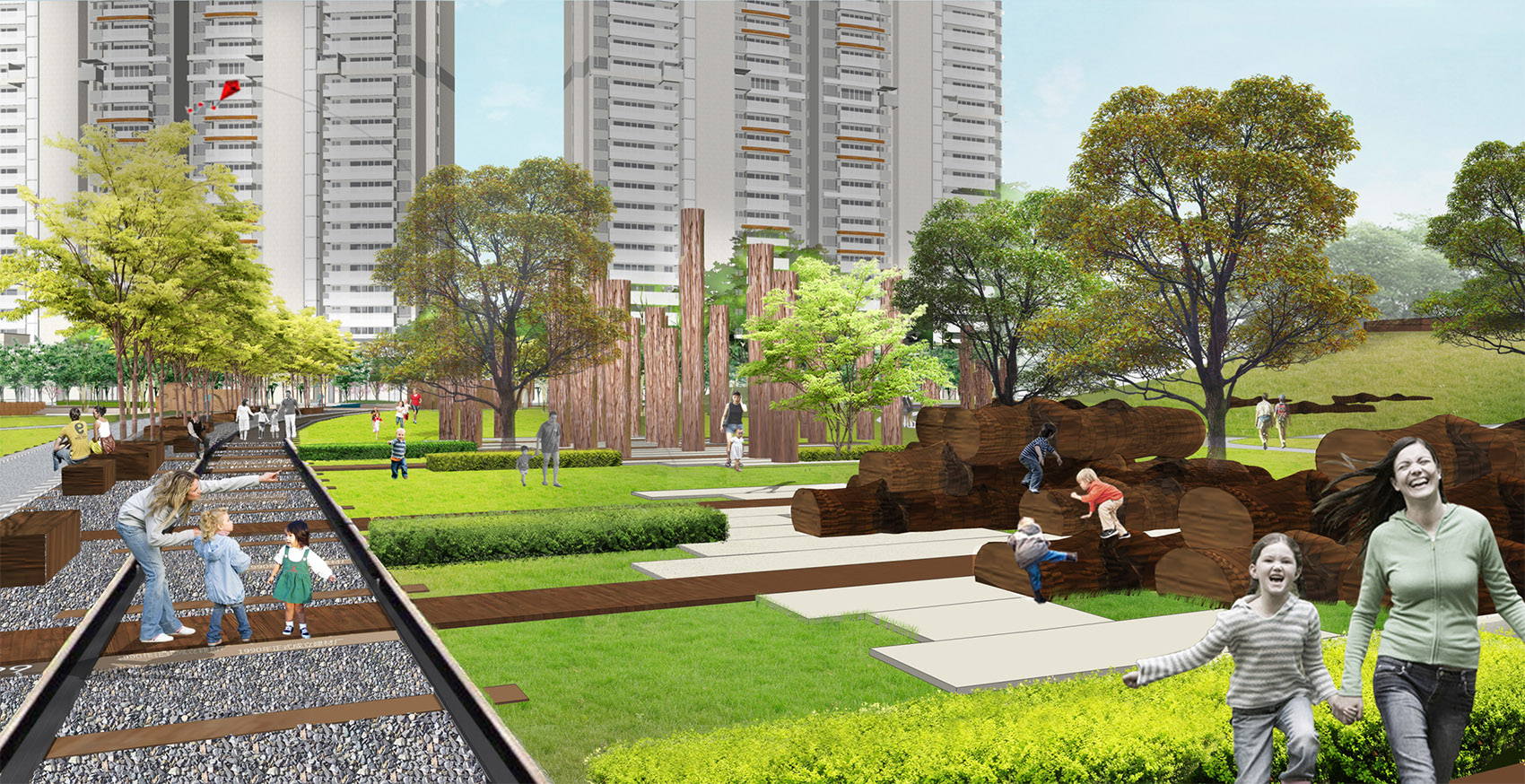 Shaheyuan Park, China by AECOM + AOBO - 谷德设计网