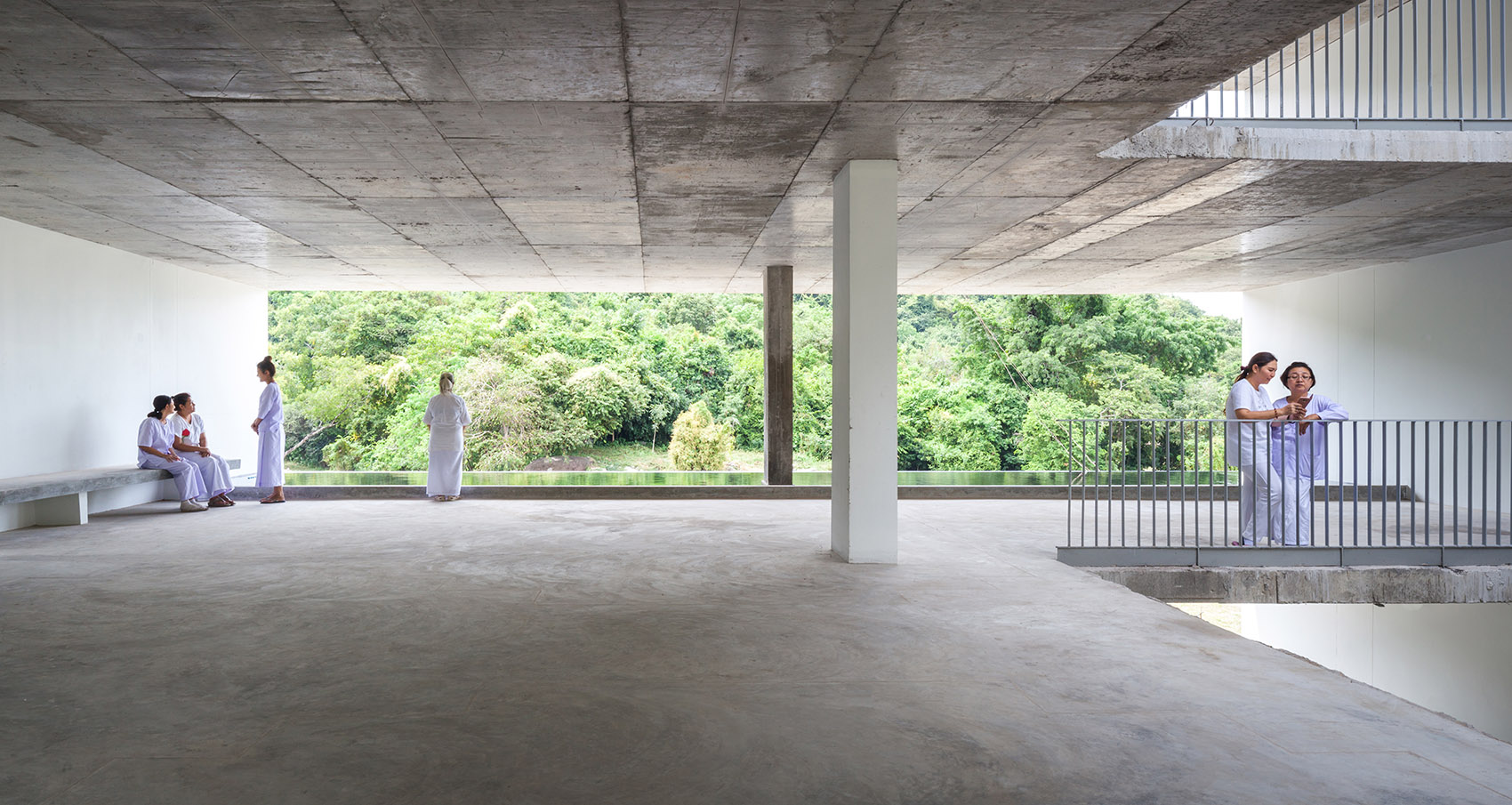 Women’s dormitory & Meditation building by Walllasia - 谷德设计网