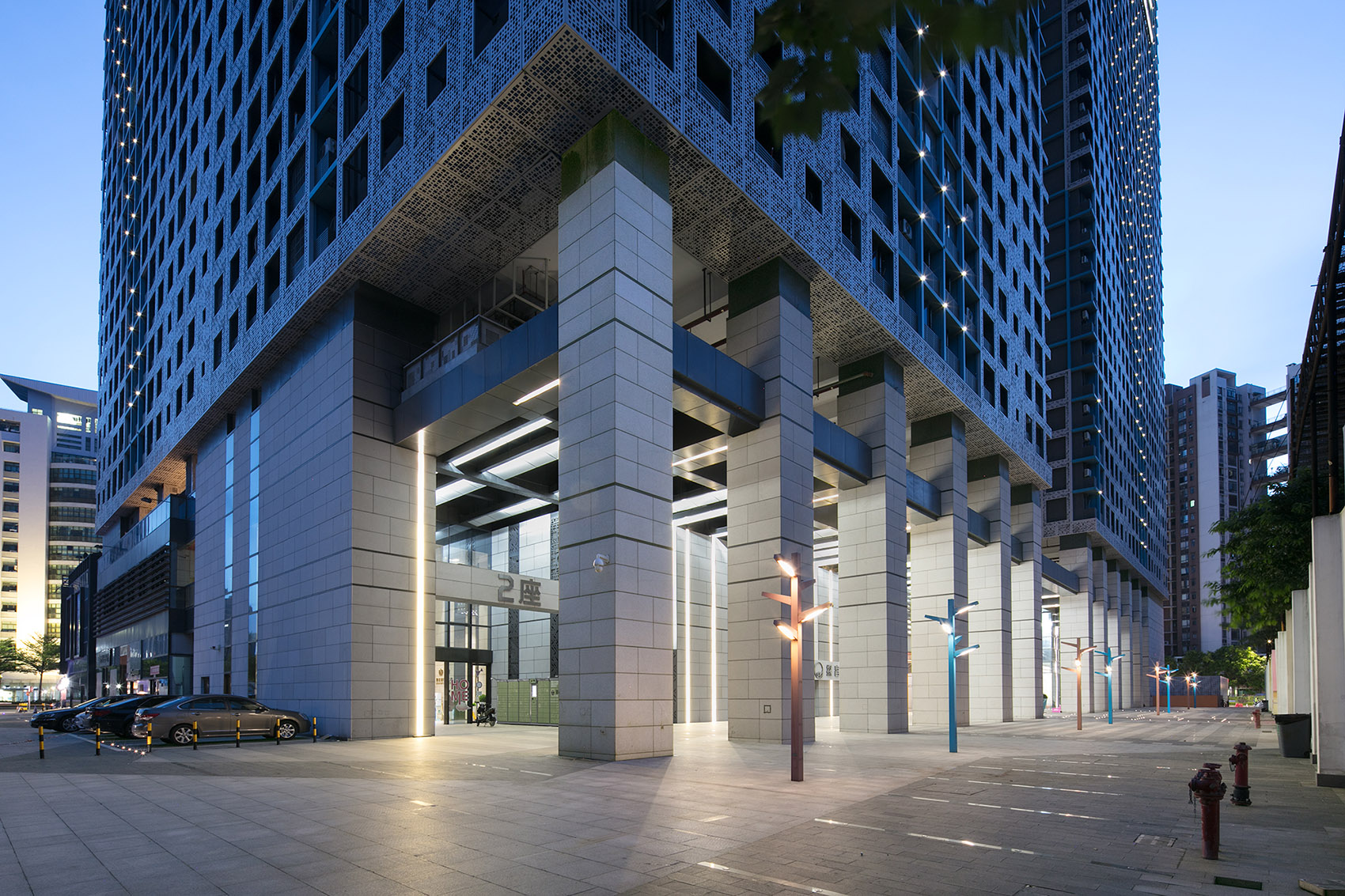 O cubic Plaza, China by Infinite Architects - 谷德设计网