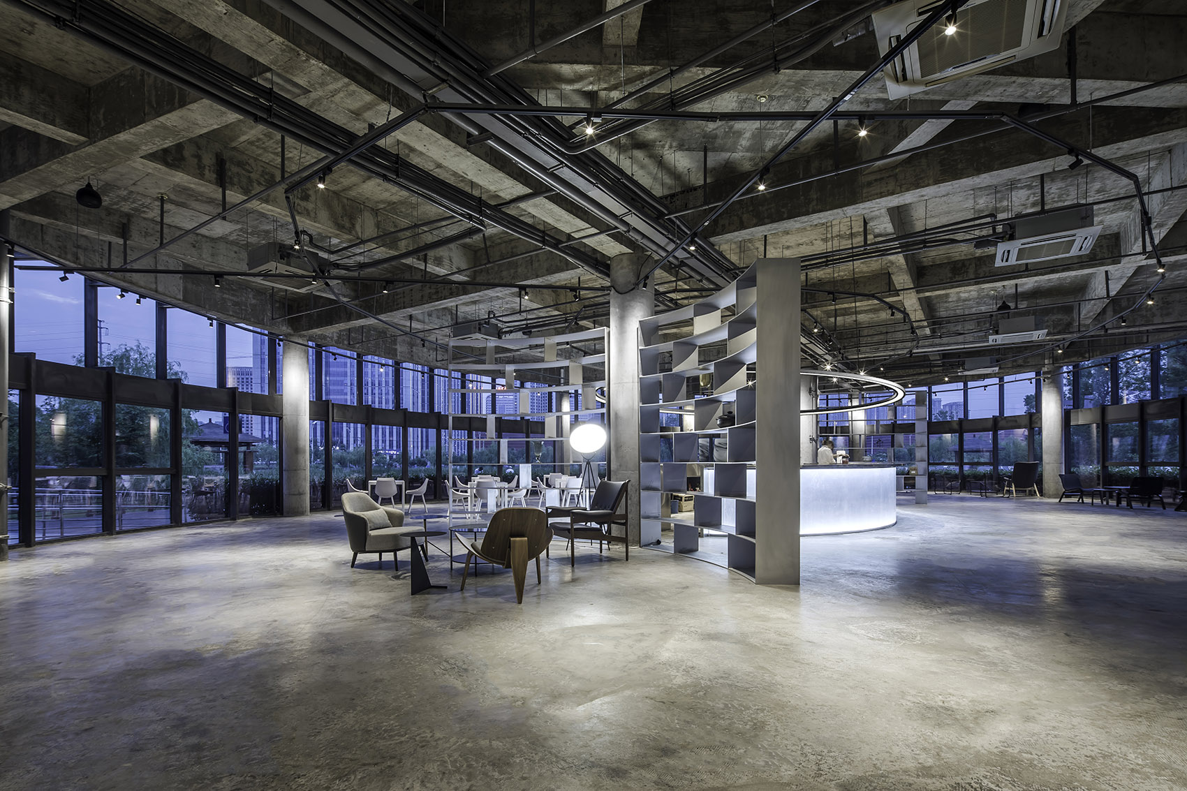 Beehive Urban Reception Room, China by U.N.I.D - 谷德设计网