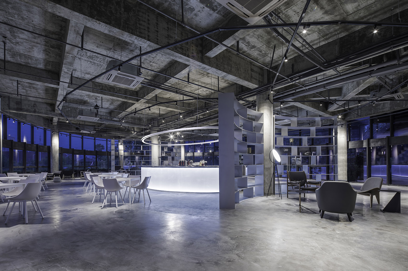 Beehive Urban Reception Room, China by U.N.I.D - 谷德设计网