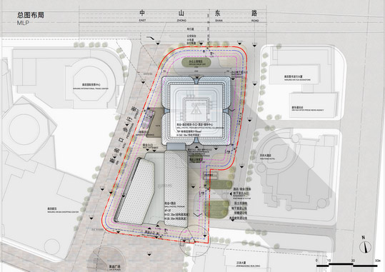 Nanjing Xin Jie Kou Suning Plaza, China by Aedas - 谷德设计网