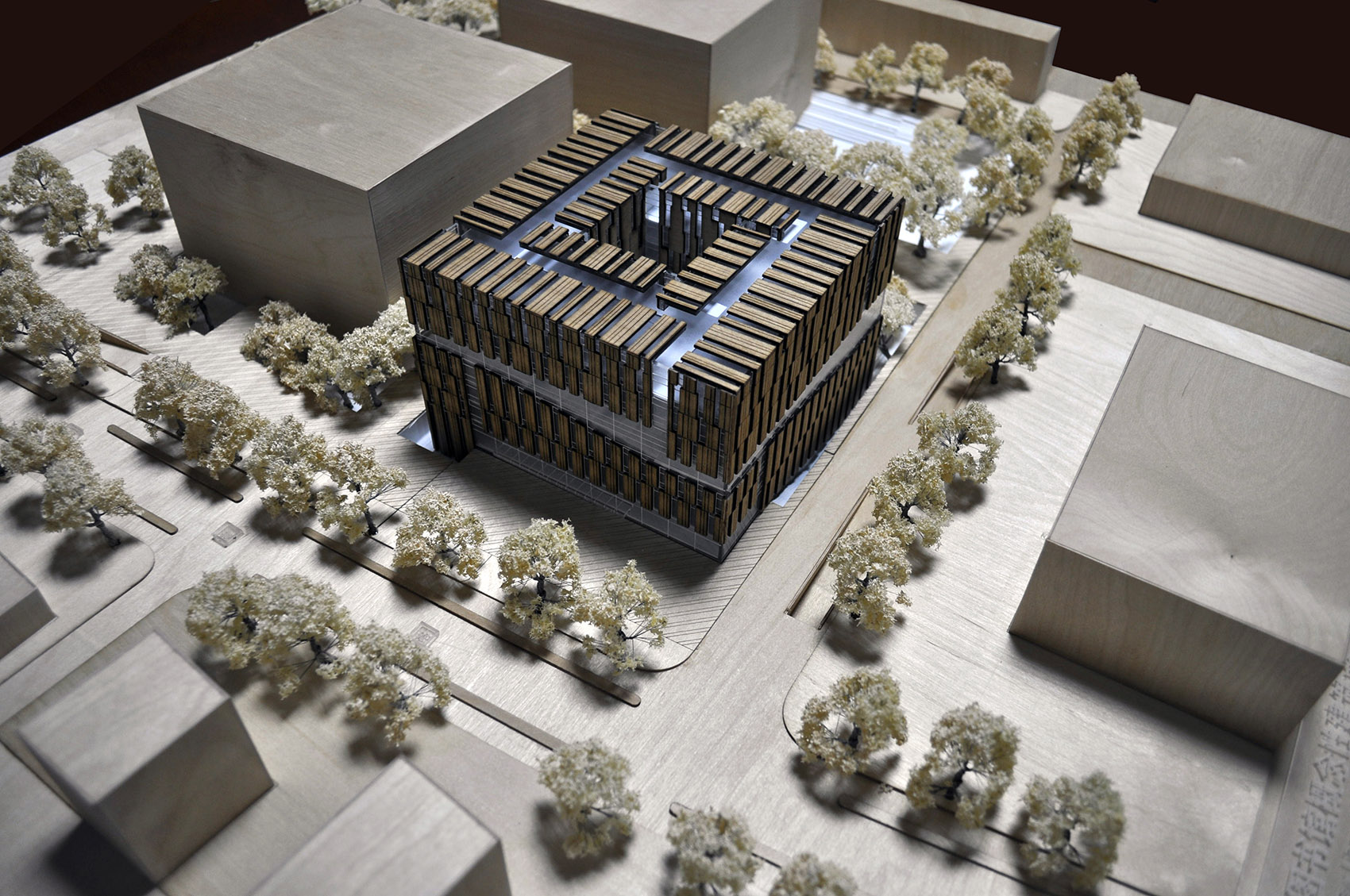 Tsinghua Law Faculty Library, China by Kokaistudios - 谷德设计网