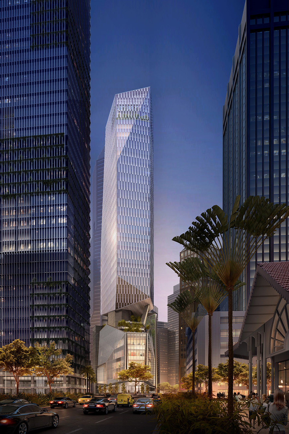 KPF-Designed Robinson Tower Opens in Singapore - 谷德设计网