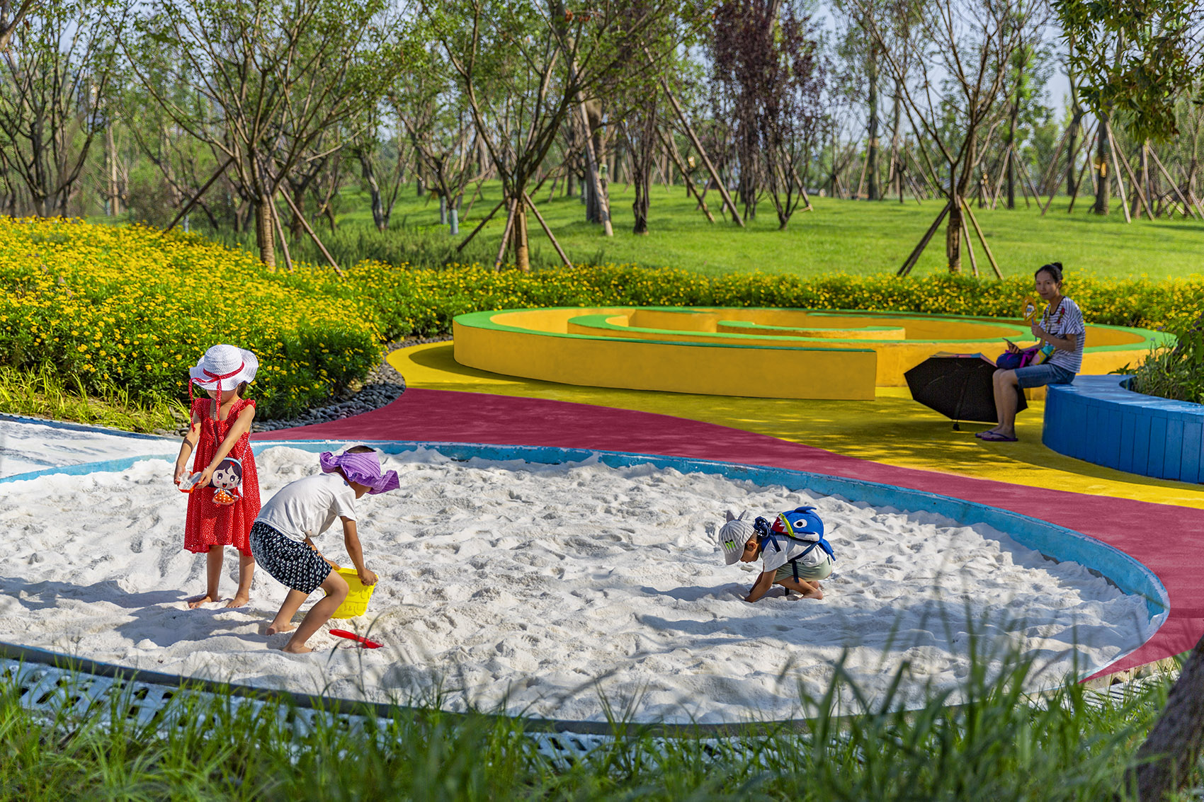 Shaheyuan Park, China by AECOM + AOBO - 谷德设计网