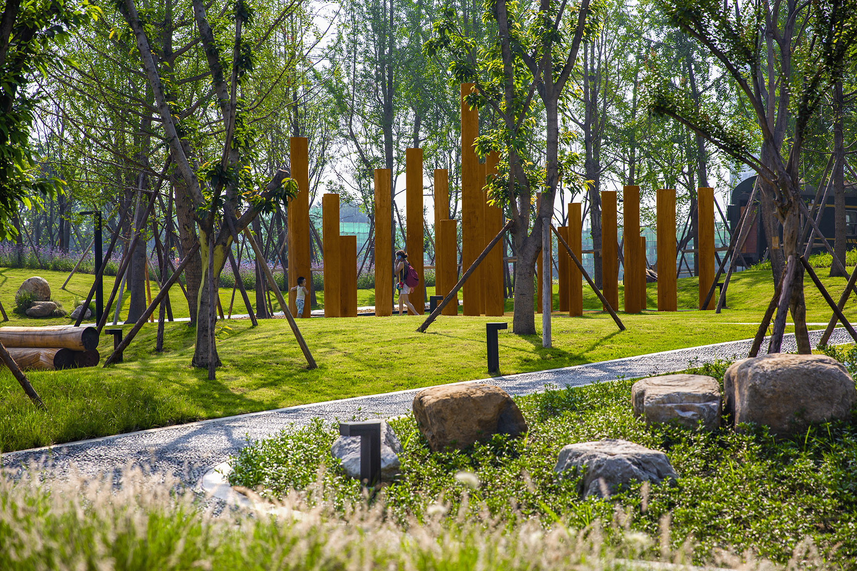Shaheyuan Park, China by AECOM + AOBO - 谷德设计网