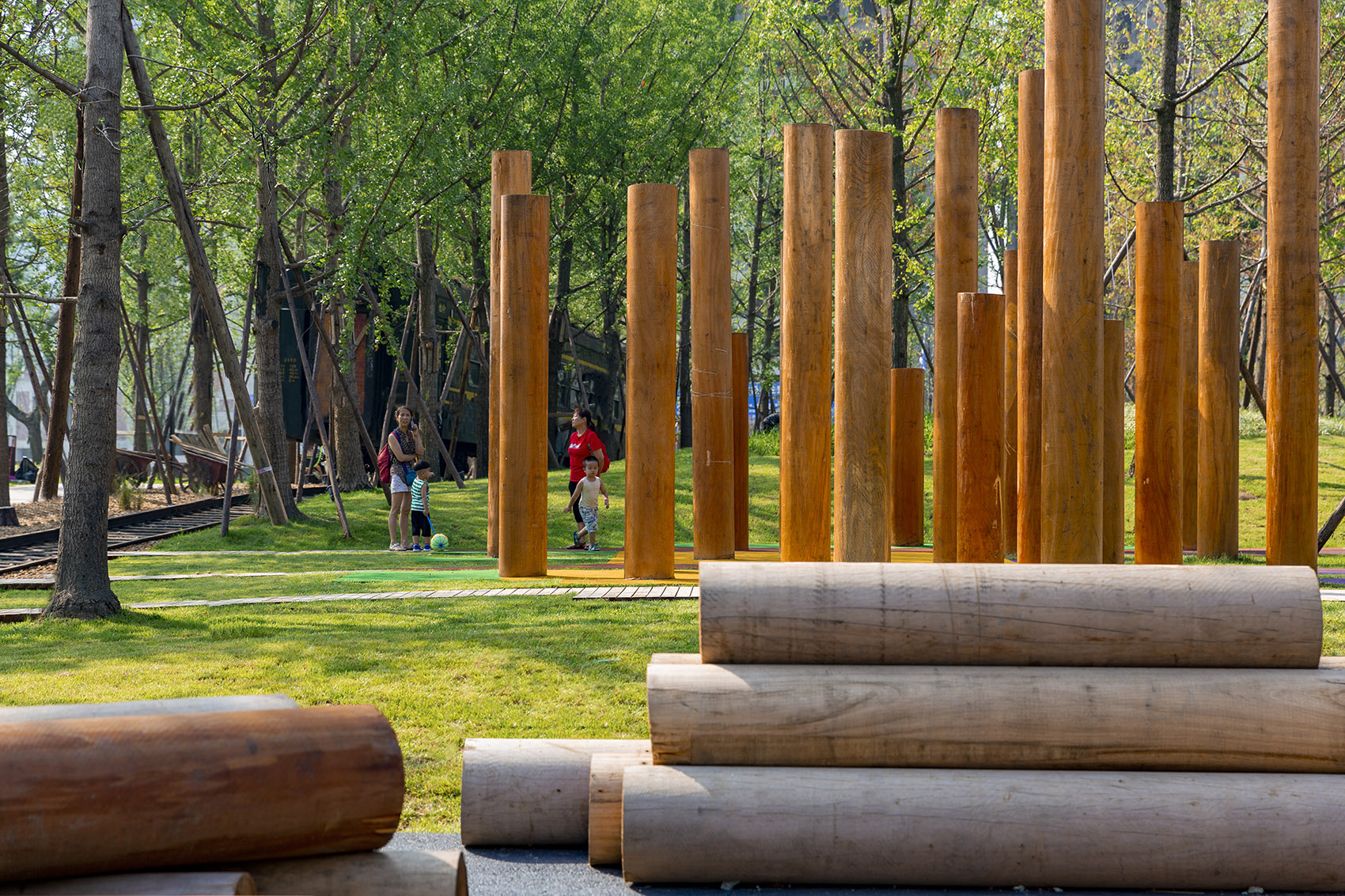 Shaheyuan Park, China by AECOM + AOBO - 谷德设计网