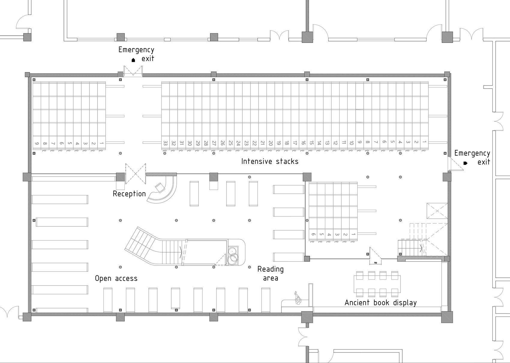 Jingshan School Library Renovatio, China by Hui-Yin Design & Research ...