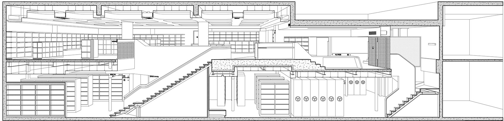 Jingshan School Library Renovatio, China by Hui-Yin Design & Research ...