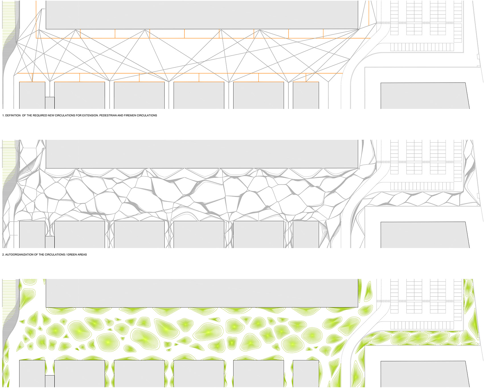 Landscape Project for HANGAR & THE LINE DESIGN CENTER by AELAND - 谷德设计网