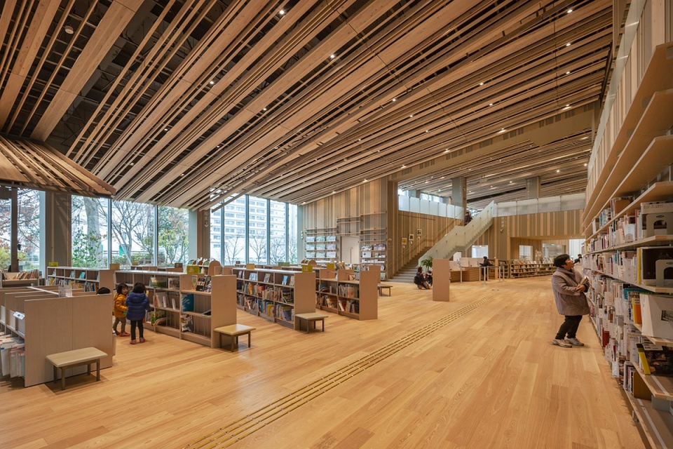 Moriyama City Library by Kengo Kuma and Associates - 谷德设计网