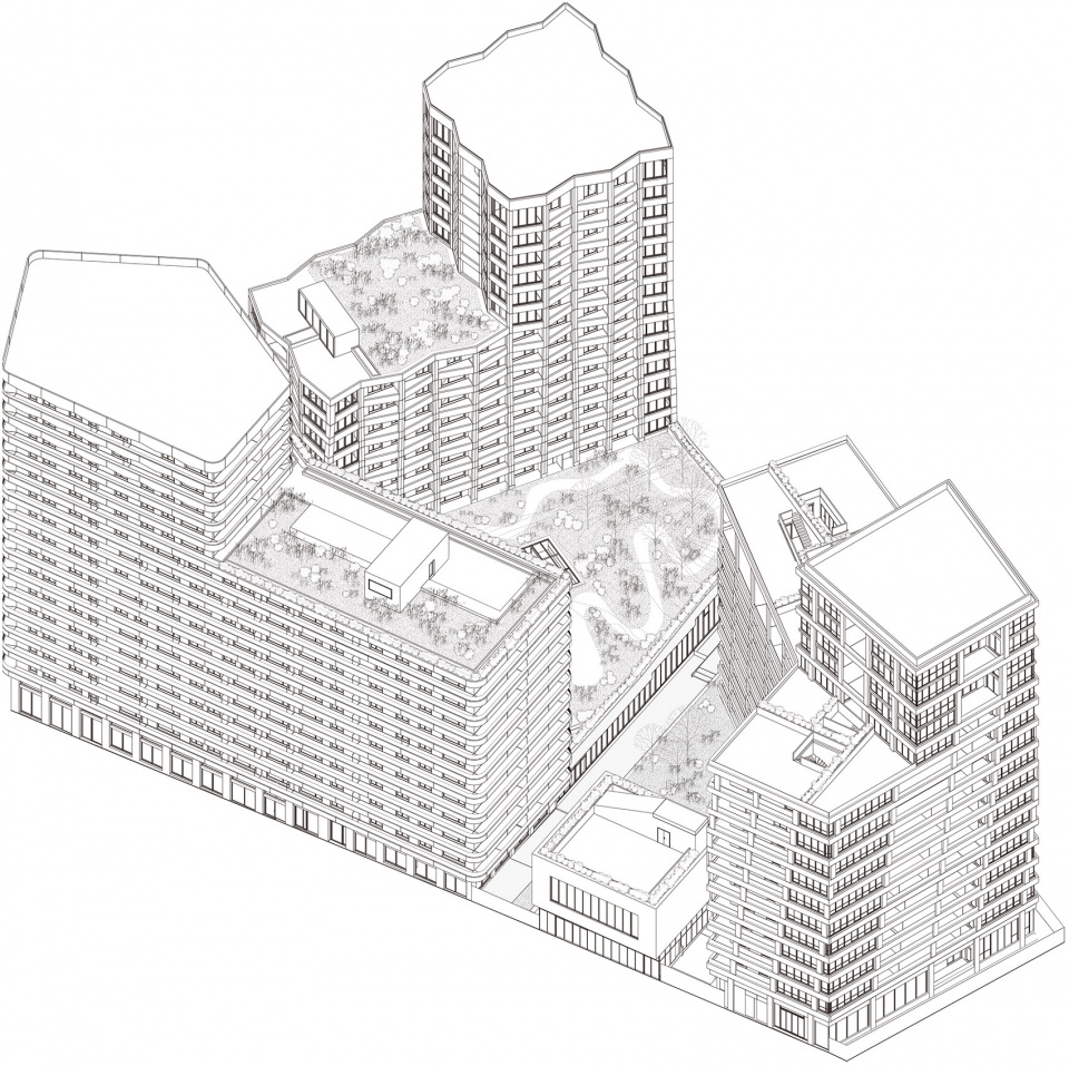 The Cultural Block – Clichy-Batignolles by TVK + Tolila+Gilliland - 谷德设计网