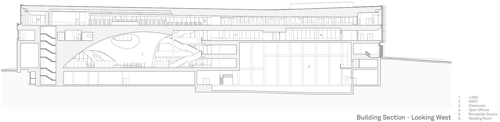 Charles Library at Temple University in Philadelphia by Snøhetta - 谷德设计网