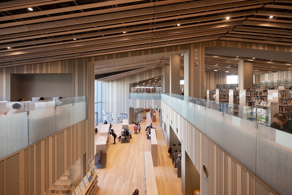 Moriyama City Library by Kengo Kuma and Associates - 谷德设计网