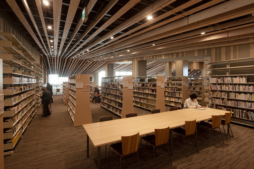 Moriyama City Library by Kengo Kuma and Associates - 谷德设计网