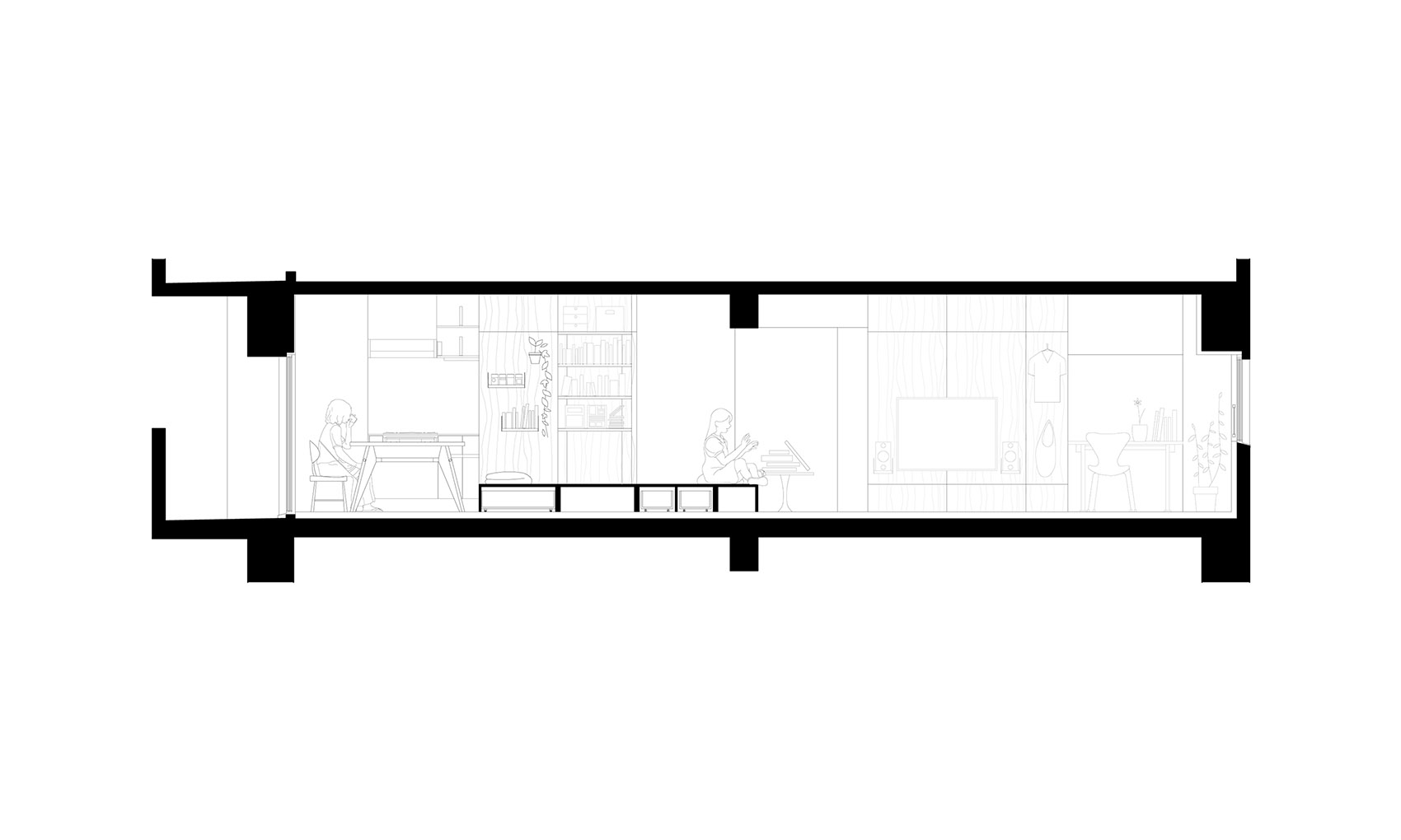 Apartments in Senri by nmstudio architects + Nozoe Shimpei Architects - 谷德设计网