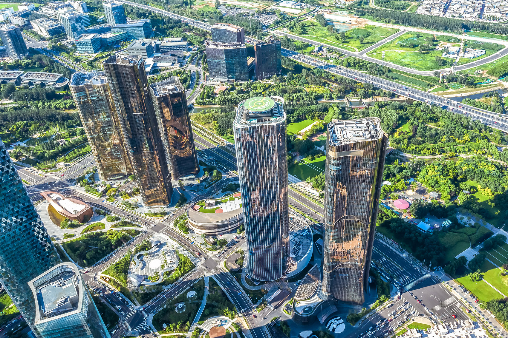 Da Wang Jing Mixed-use Development, China by Andrew Bromberg at Aedas ...
