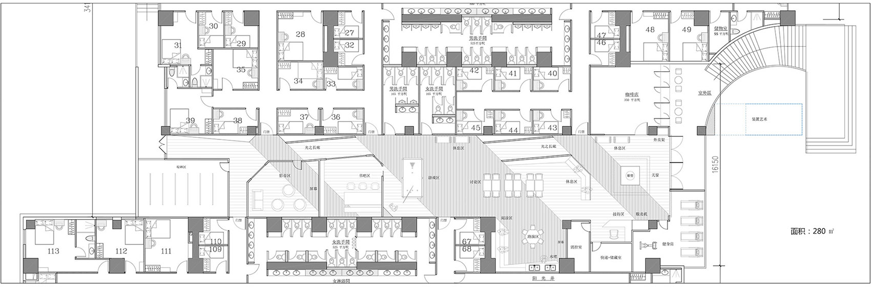 Harbour Co-living Huatian community, China by Shanghai Harbour Arch ...