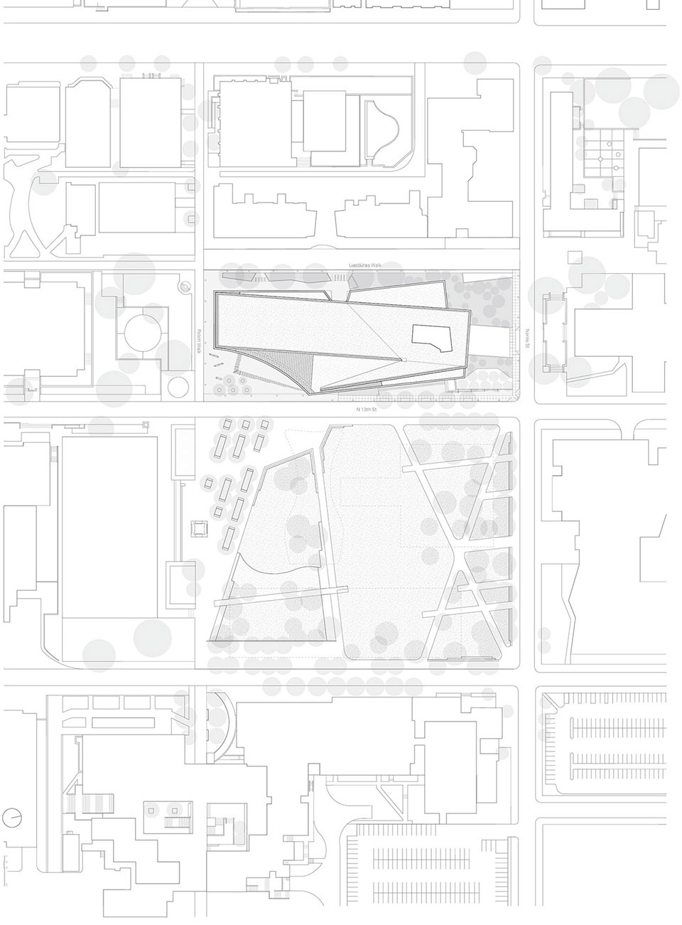 Charles Library at Temple University in Philadelphia by Snøhetta - 谷德设计网