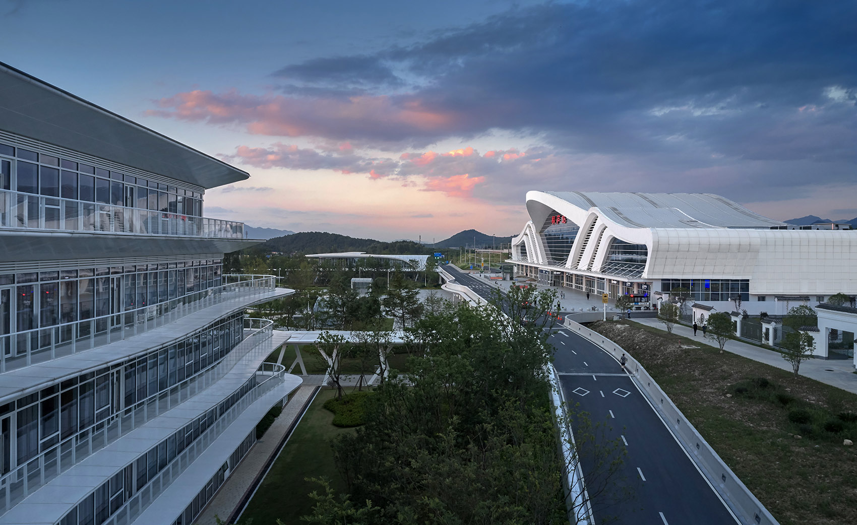 Tonglu Station on Hangzhou-Huangshan High-speed Railway, China by ...