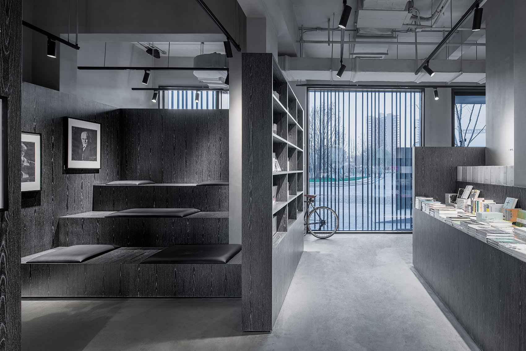 OWSPACE book store design in Aranya by B.L.U.E. Architecture Studio - 谷德设计网