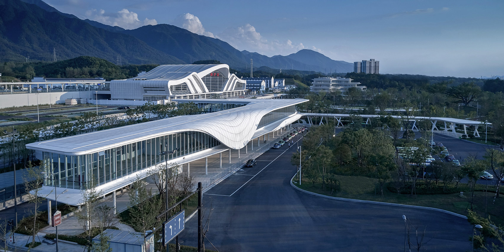 Tonglu Station on Hangzhou-Huangshan High-speed Railway, China by ...