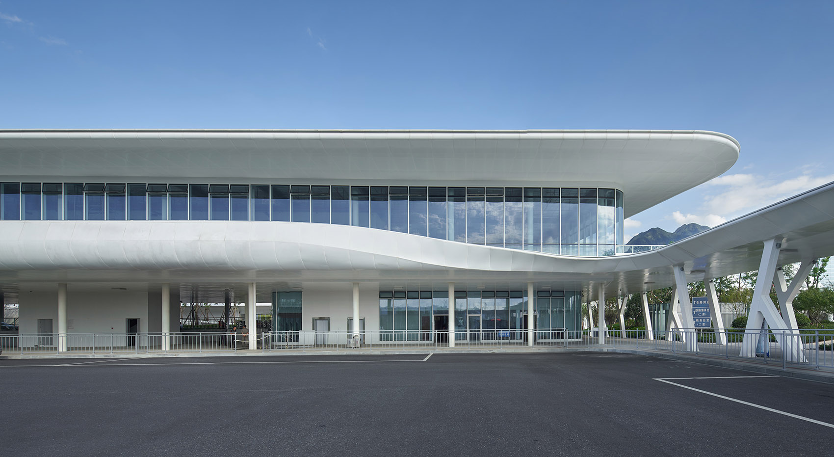Tonglu Station on Hangzhou-Huangshan High-speed Railway, China by ...