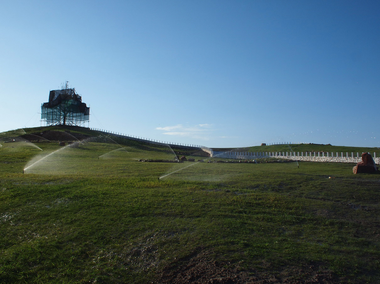 Xinjiang Bole Wenhua Road Roundabout, China by R-land - 谷德设计网