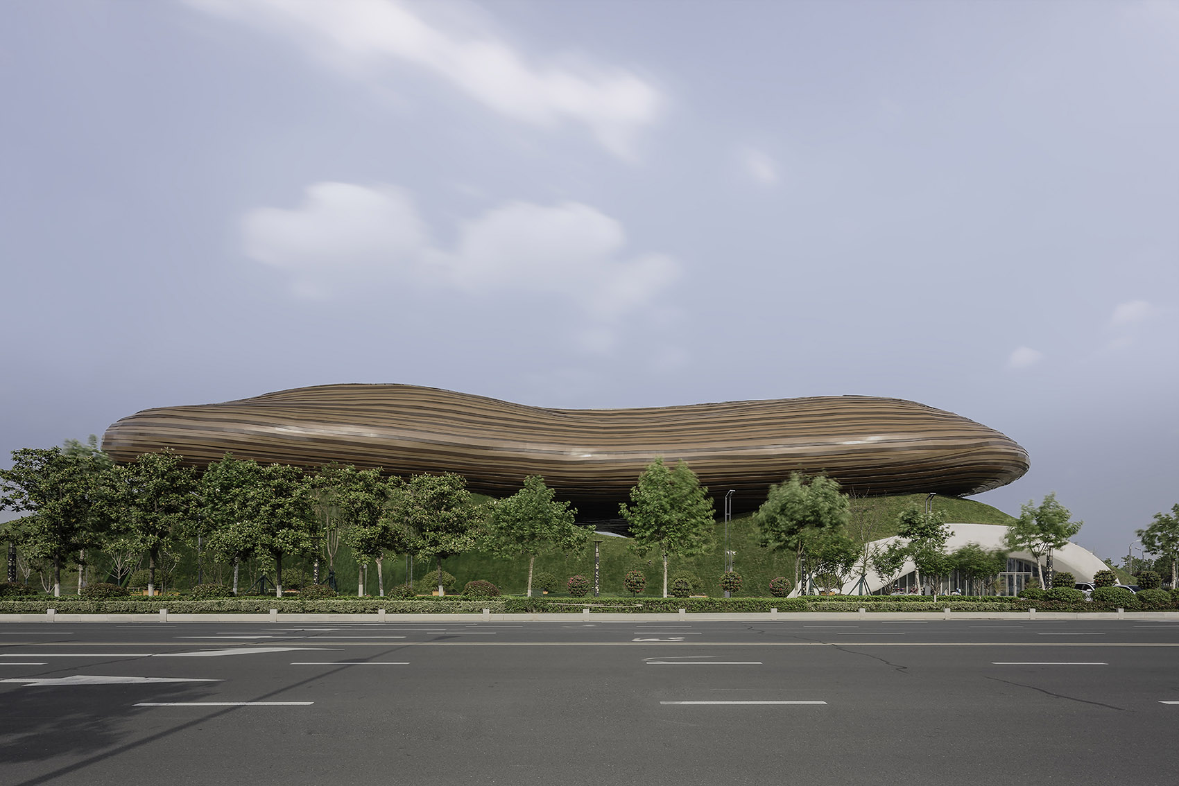 Liyang Museum, China by CROX - 谷德设计网