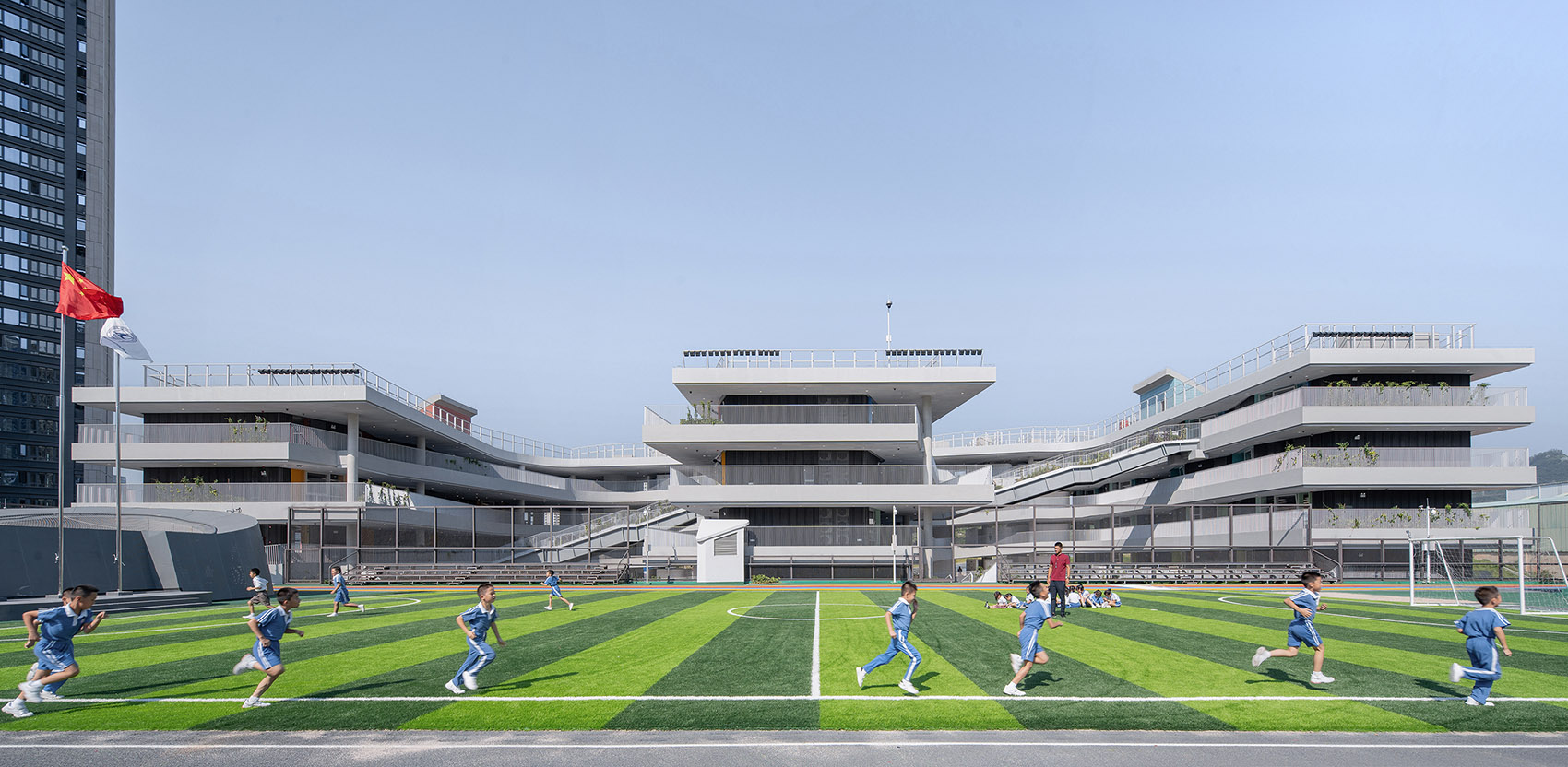 Hongling Experimental Primary School, China by O-office Architects - 谷德设计网