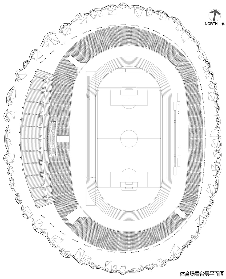 Datong Sports Center, China by POPULOUS + CCDI - 谷德设计网