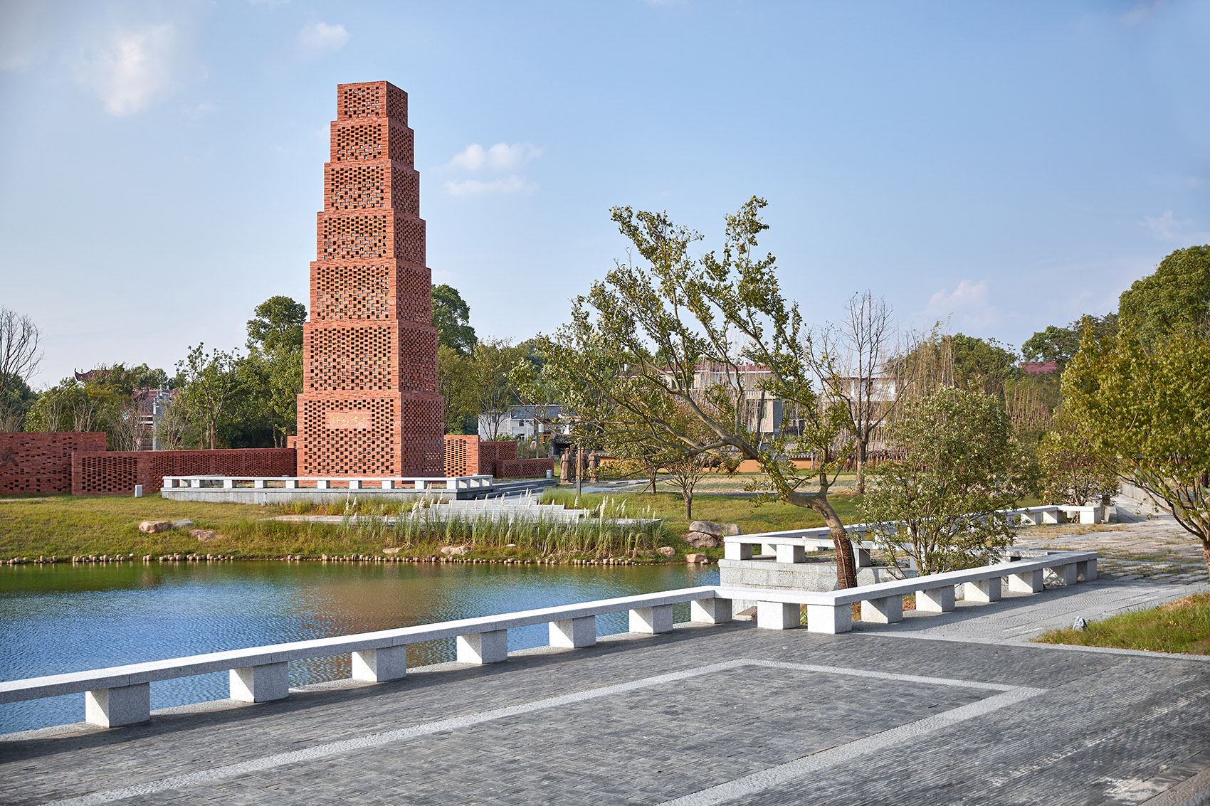 Main Entrance and Public Landscape Art Design of Jizhou kiln, China by ...