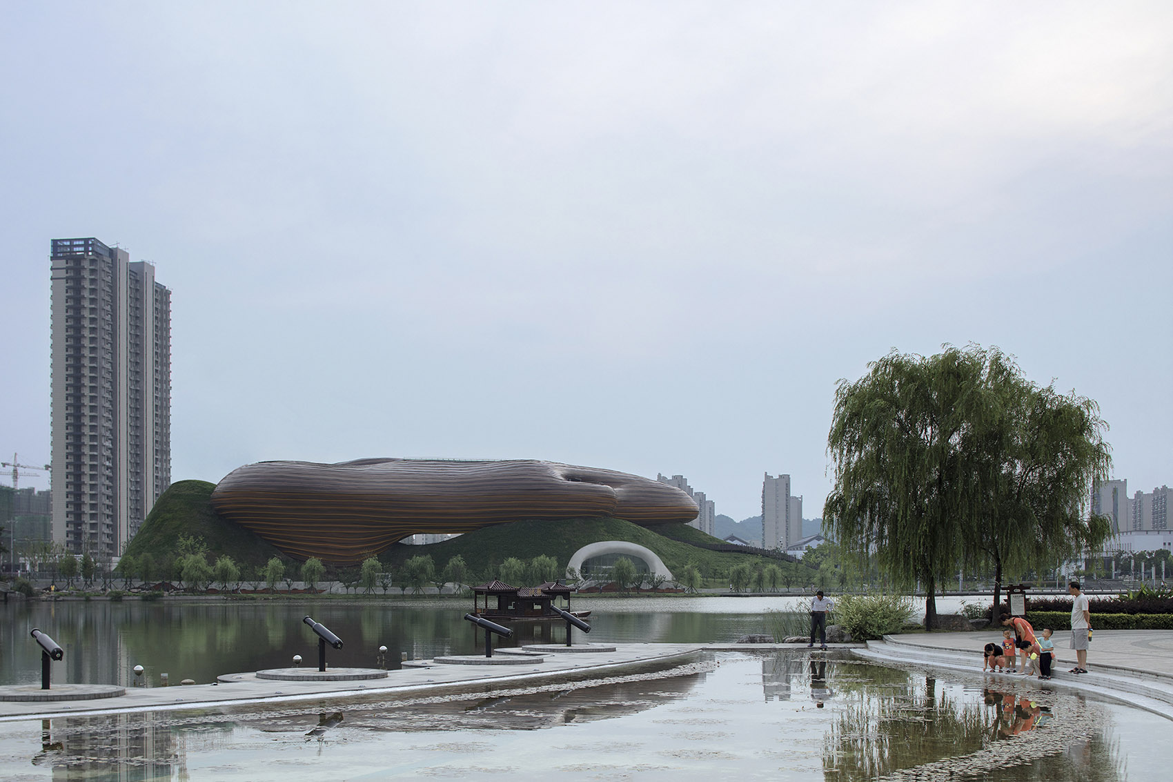 Liyang Museum, China by CROX - 谷德设计网