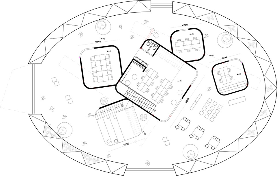 Jingjiang Library Bar, China by metrics architecture studio - 谷德设计网