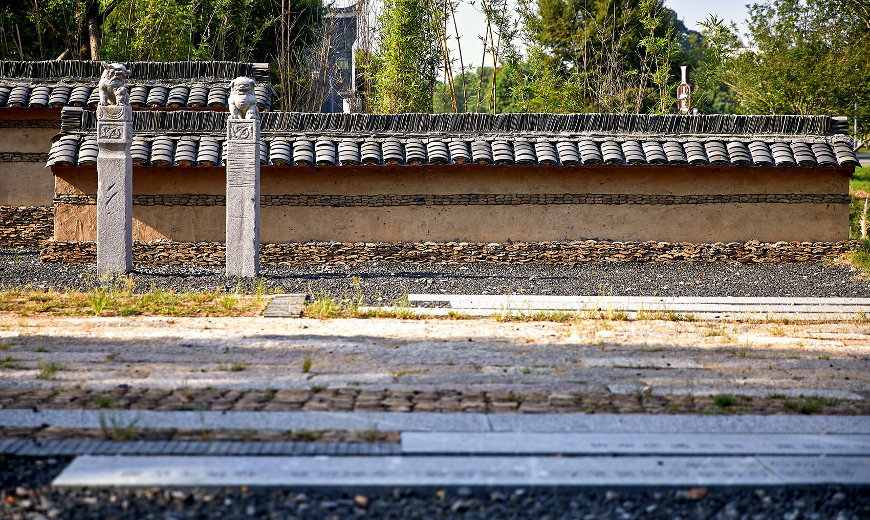 Main Entrance and Public Landscape Art Design of Jizhou kiln, China by ...