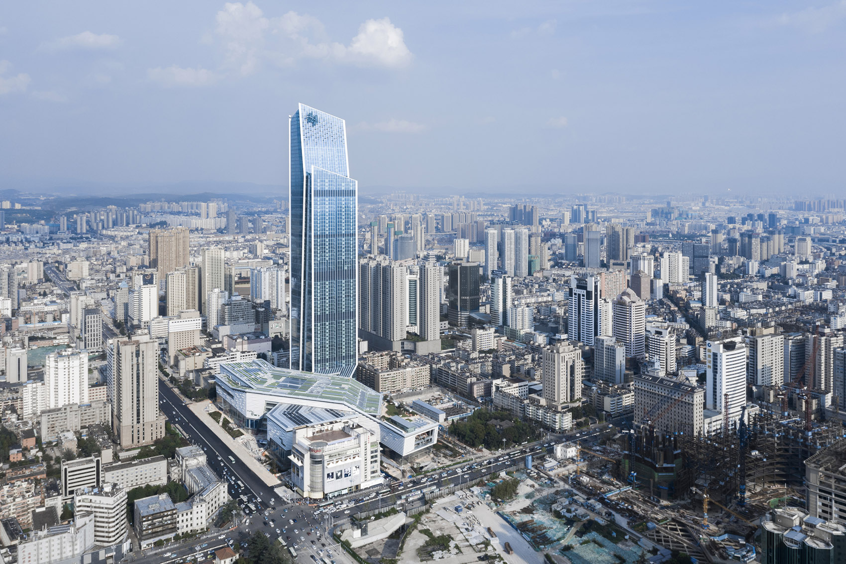 The Spring City 66 in Kunming, China by KPF - 谷德设计网