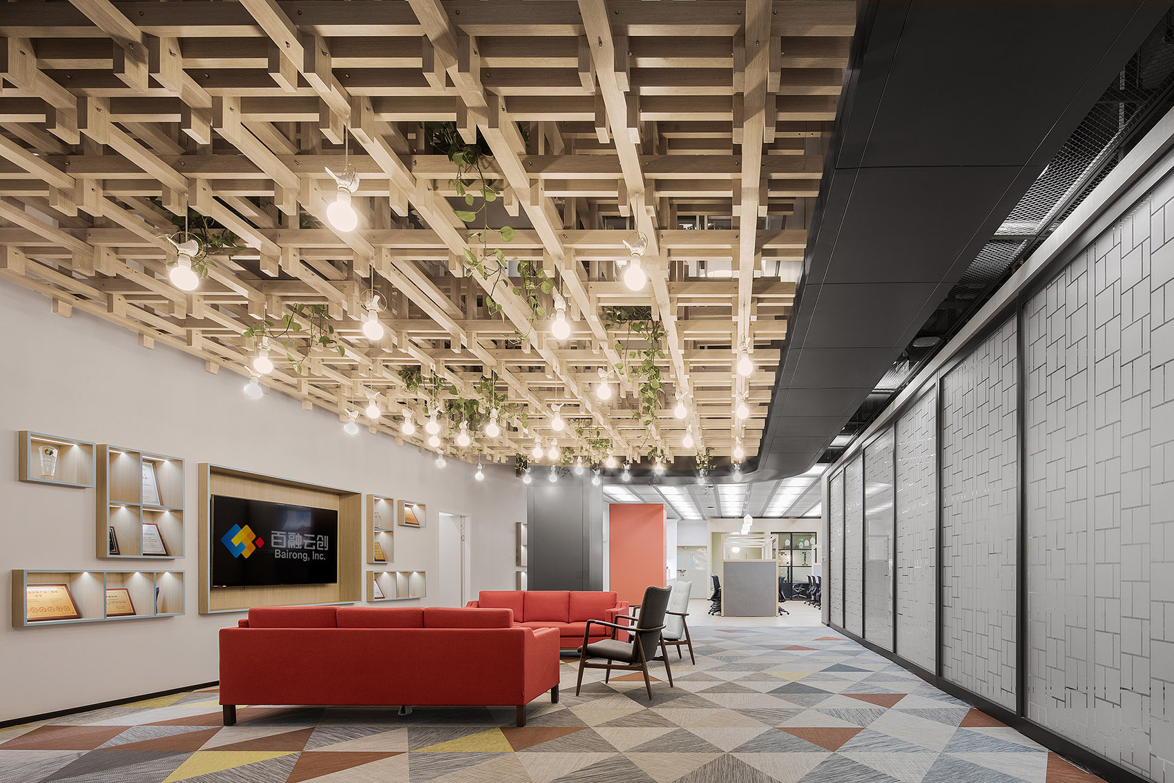 Office Design for Bairong Yunchuang Technology Co., Ltd. in Beijing ...