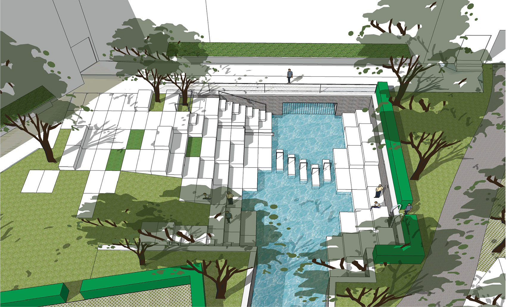 Student residence REGA – landscape architecture by Ontwerpbureau ...