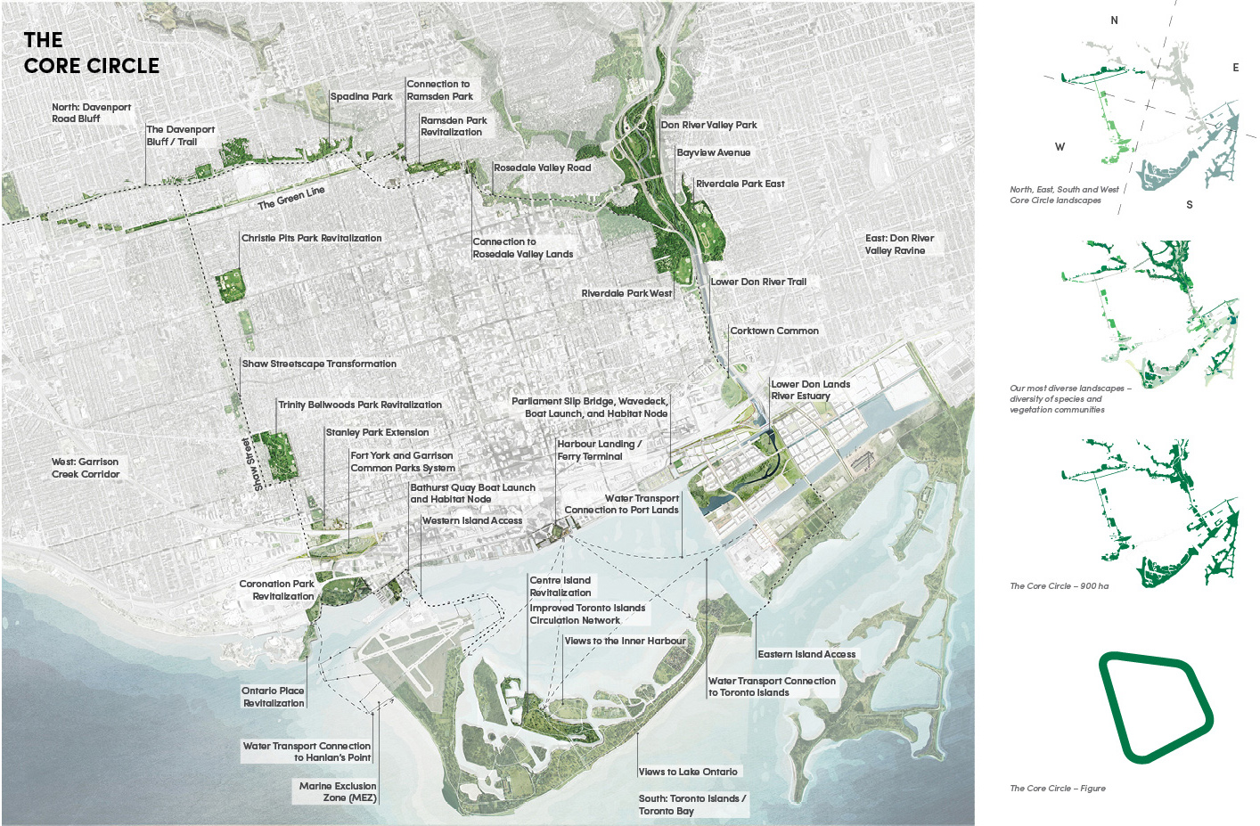 2019 ASLA ANALYSIS AND PLANNING AWARD OF EXCELLENCE：TOcore: Downtown ...