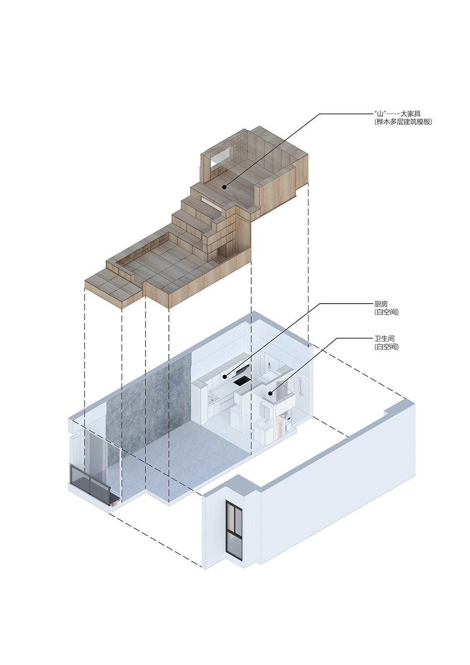 Renovation design of a 40-square-meter living space, China by ...